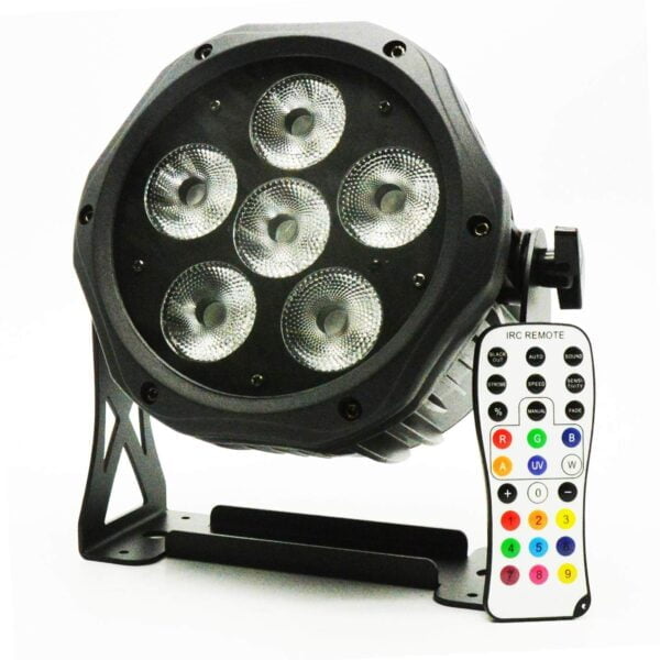 18X18W 6 in 1 RGBWA and UV Blacklight Outdoor LED Spot Light (DMX ...